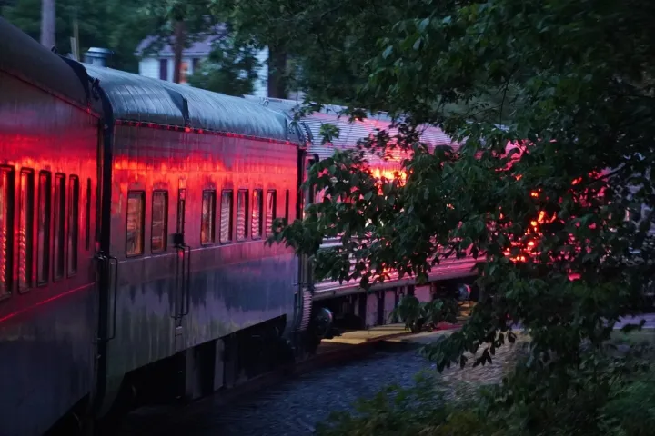 Sunset Train Ride in Romney WV | Potomac Eagle Scenic Railroad